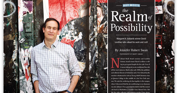 David Levithan; Award Winning Author and Editor - Marty Umans ...